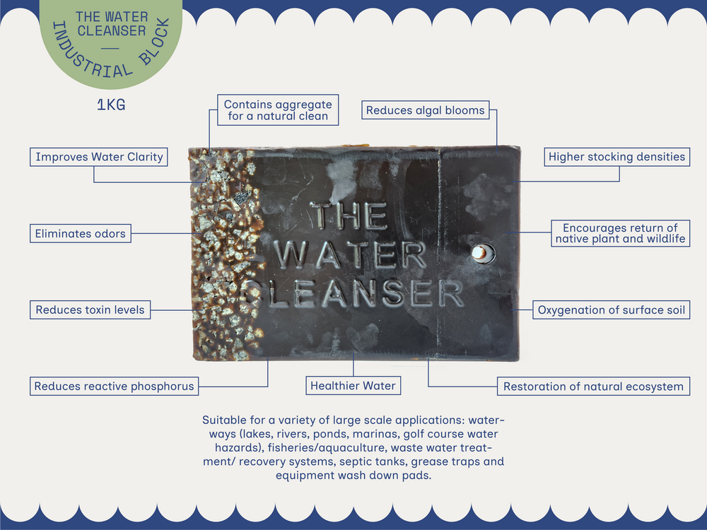 The Water Cleanser – For Aquariums, Ponds, Pools, Septic Tanks & more ...